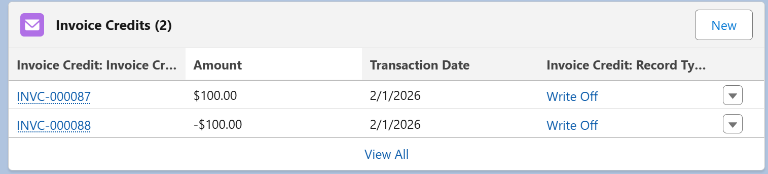 Clone and Reverse Invoice Credits – Dye & Durham Knowledge Base