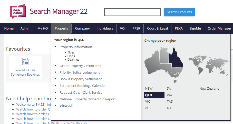 Ordering QLD Property Titles & Plans – Dye & Durham Knowledge Base