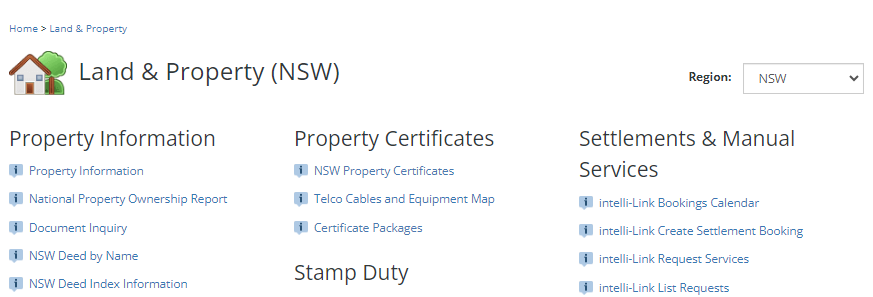 Ordering NSW Certificates – Dye & Durham Knowledge Base