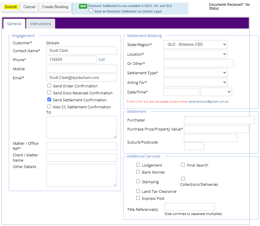 Dye & Durham as Solicitor's/Conveyancer's Representative – Dye & Durham Knowledge Base