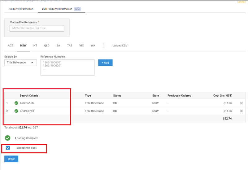 Bulk Title Searches – Dye & Durham Knowledge Base